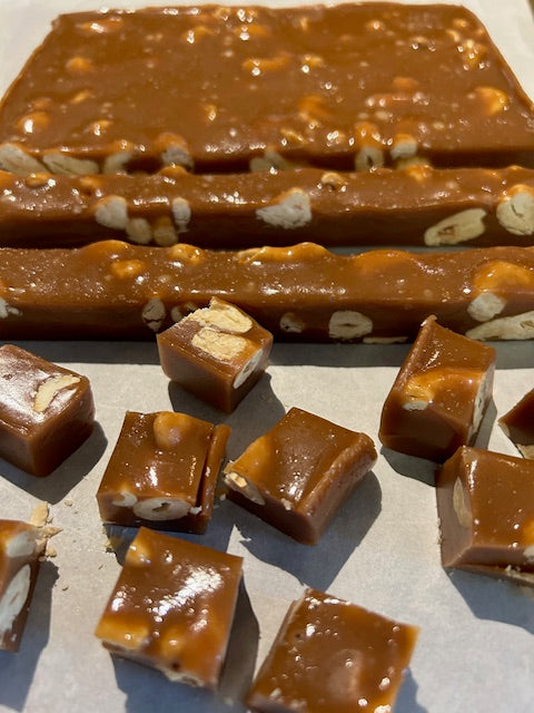 Cardamom Cashew Caramels - The Candy Drawer Confectionary